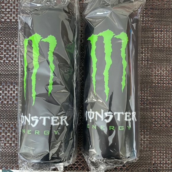 Monster Energy | Other | Monster Energy Drink X 2 Plastic Drink Bottles ...